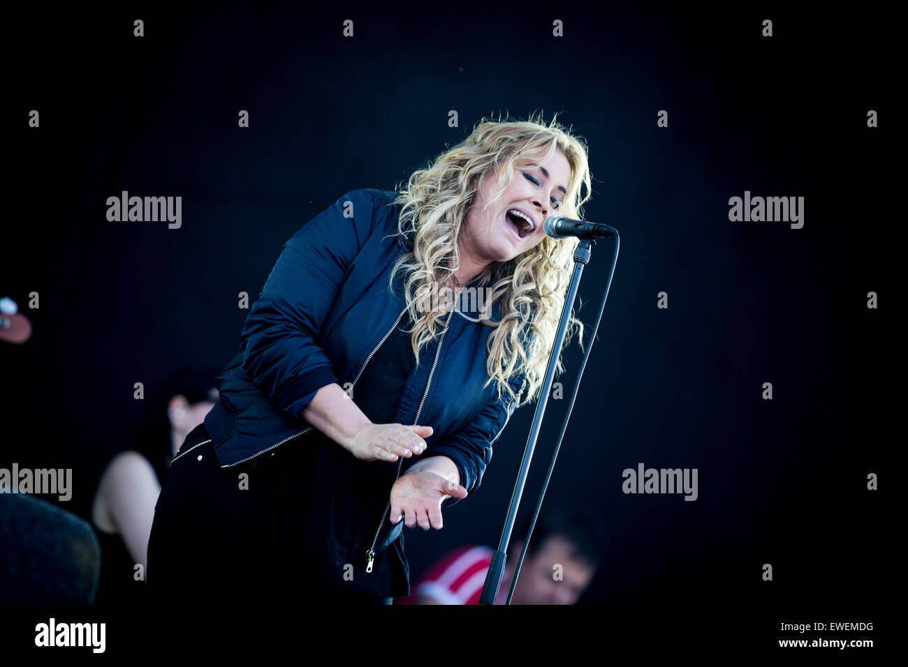 Anouk performs live at Pinkpop Festival 2015 in Landgraaf Netherlands ...