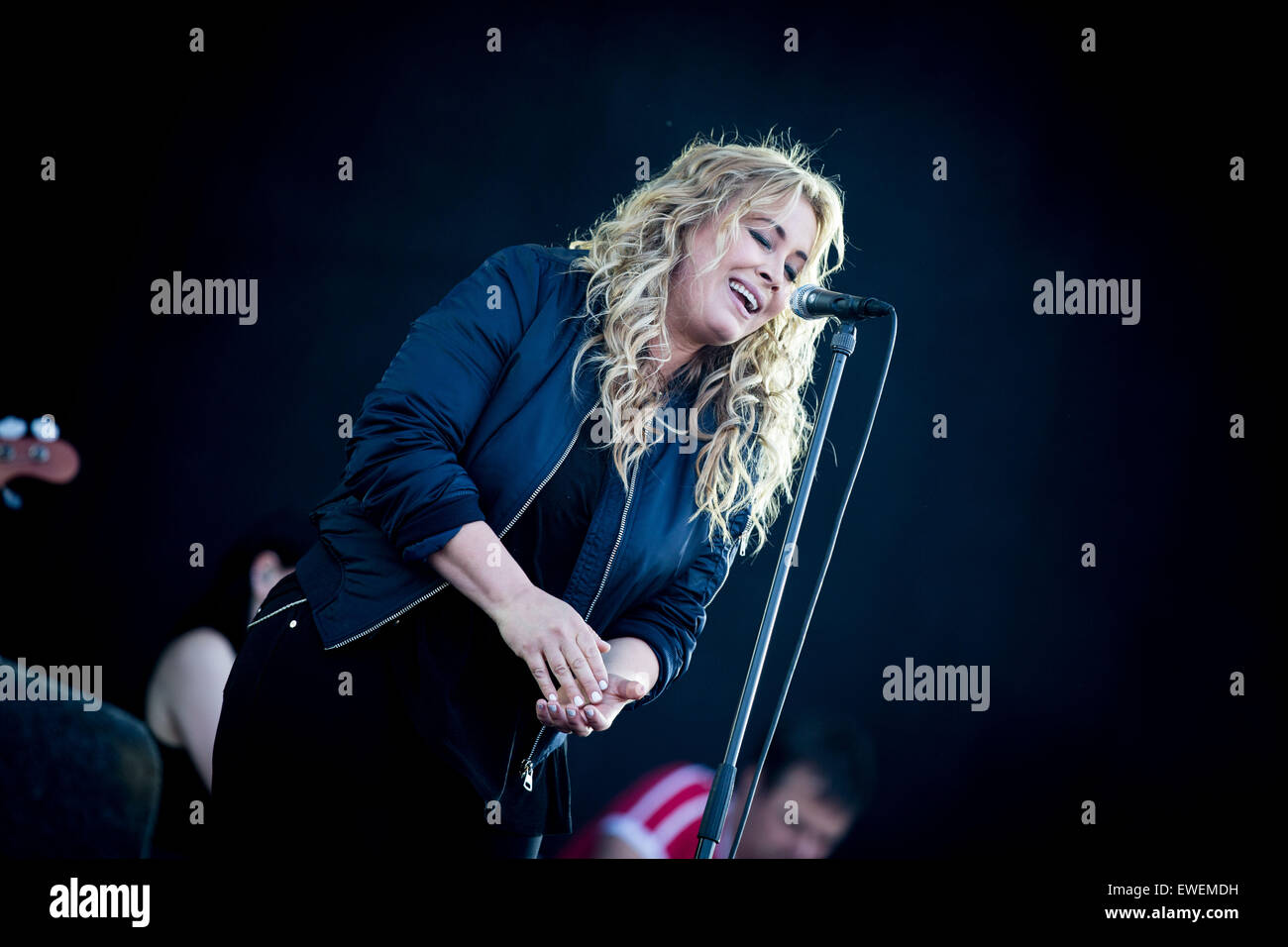 Anouk performs live at Pinkpop Festival 2015 in Landgraaf Netherlands ...