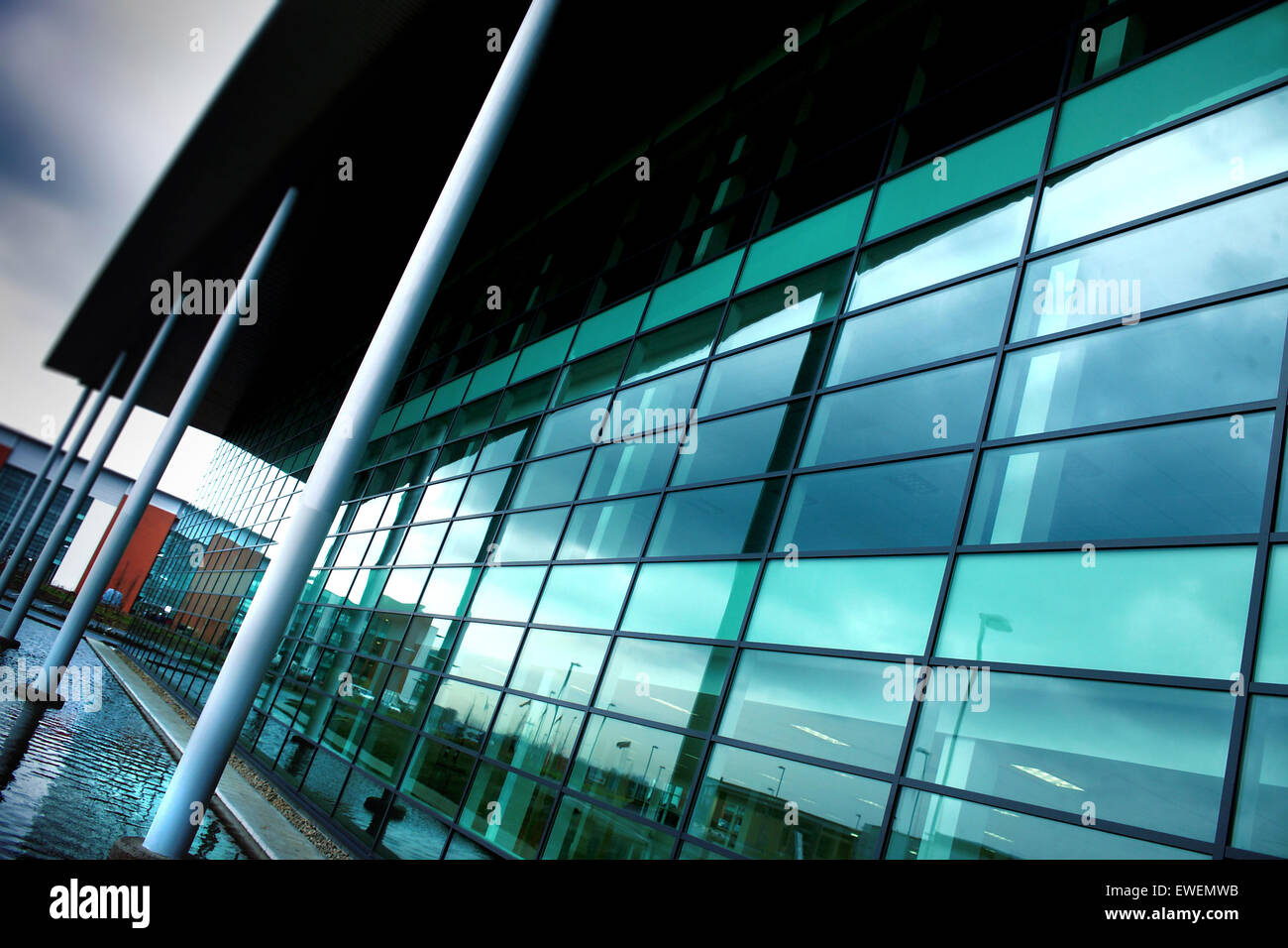 Modern glass architecture Stock Photo - Alamy