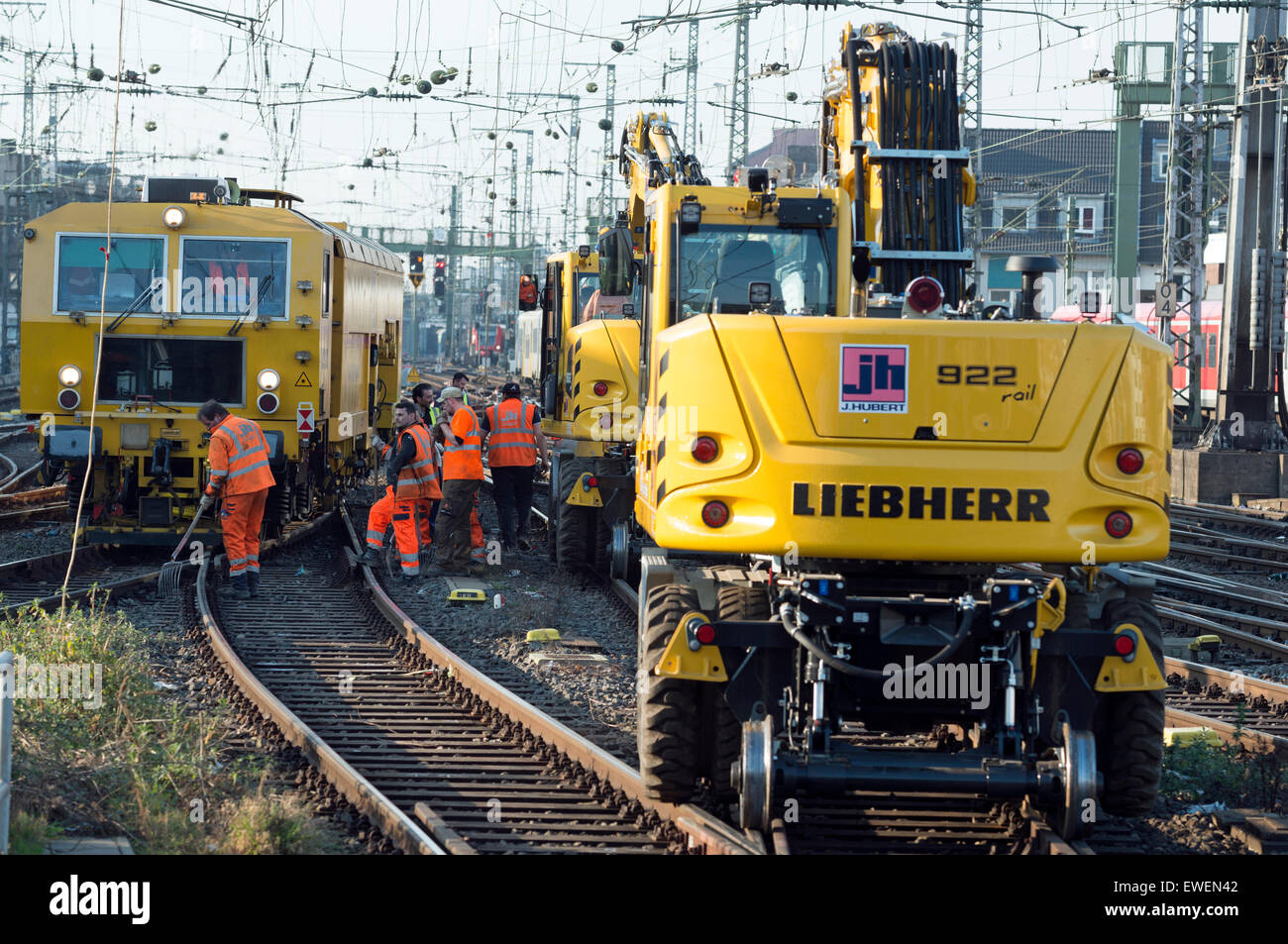 Railroad track maintenance hi-res stock photography and images - Alamy