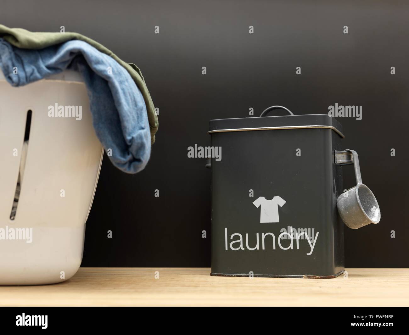 A shot of ironing and laundry items Stock Photo - Alamy