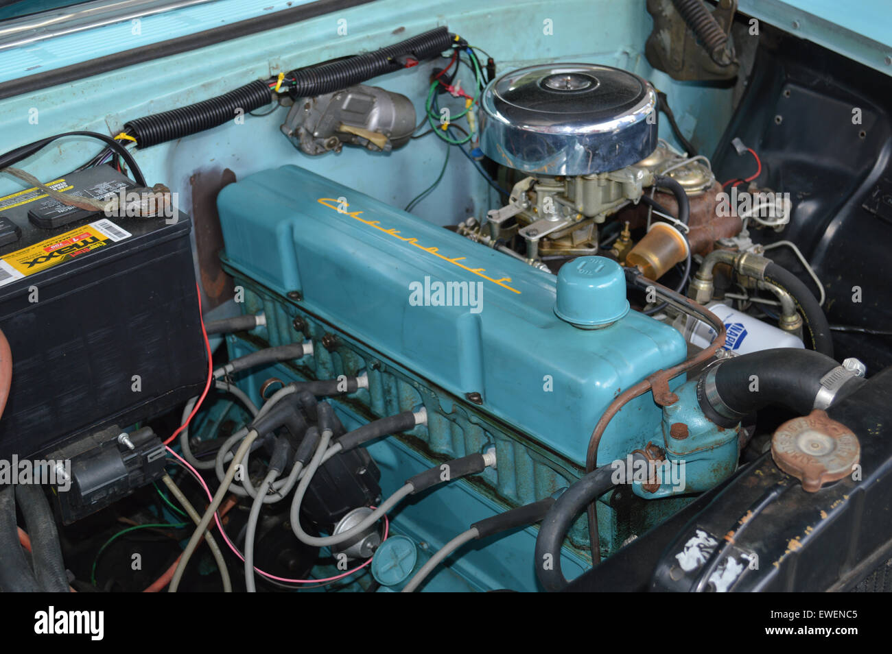 The Chevrolet inline six cylinder engine commonly called the stovebolt ...