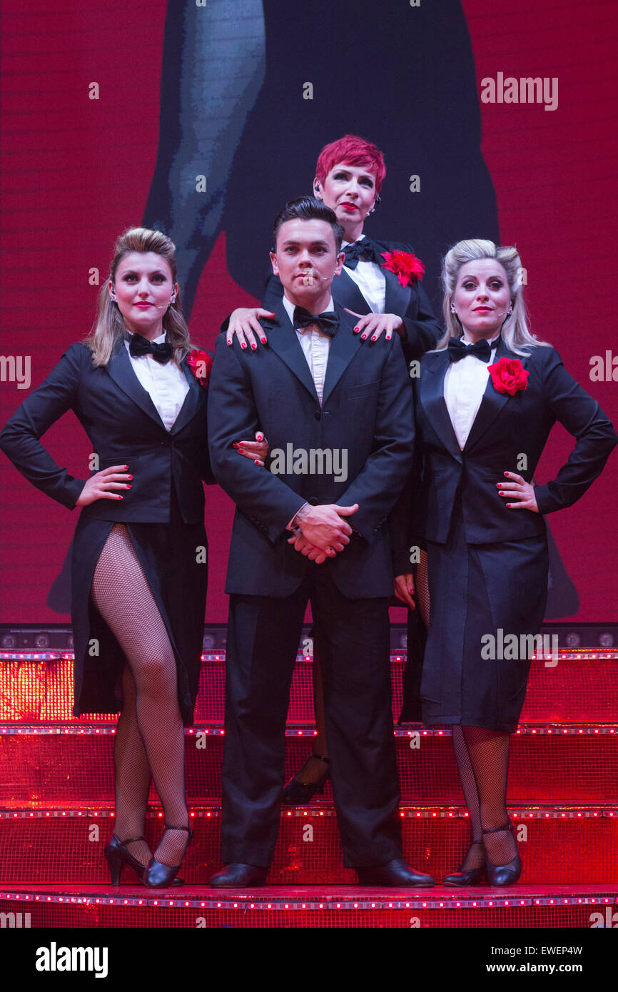 L-R: Georgina Hagen, Ray Quinn, Rachel Stanley and Louise Dearman. UK ...