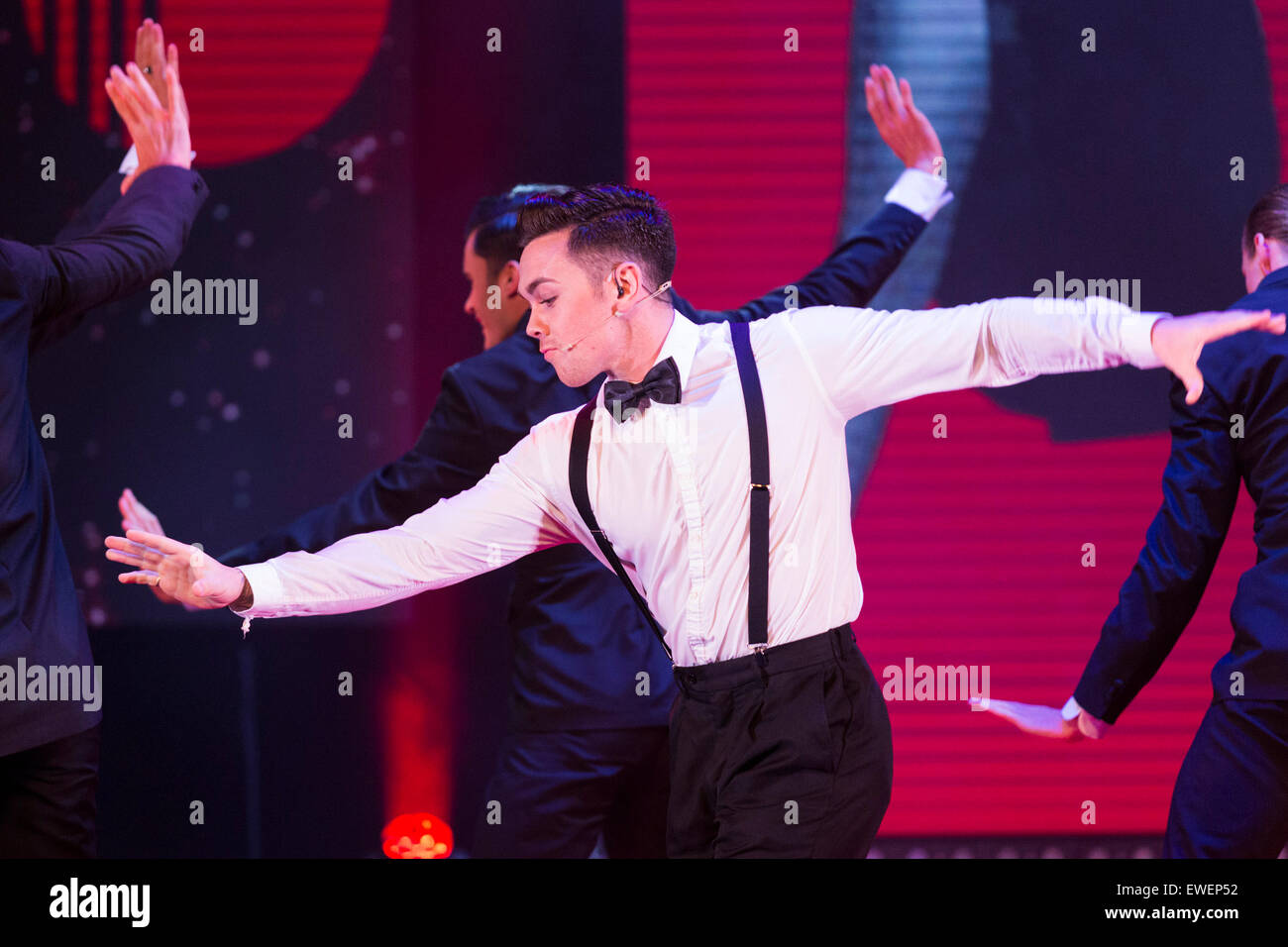 Ray Quinn performing. UK premiere of "Judy - The Songbook of Judy ...