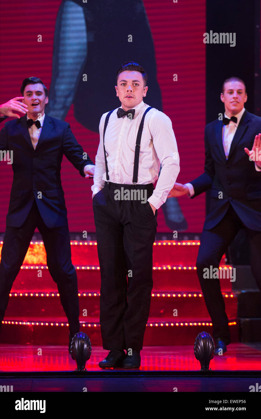 Ray Quinn performing. UK premiere of "Judy - The Songbook of Judy ...