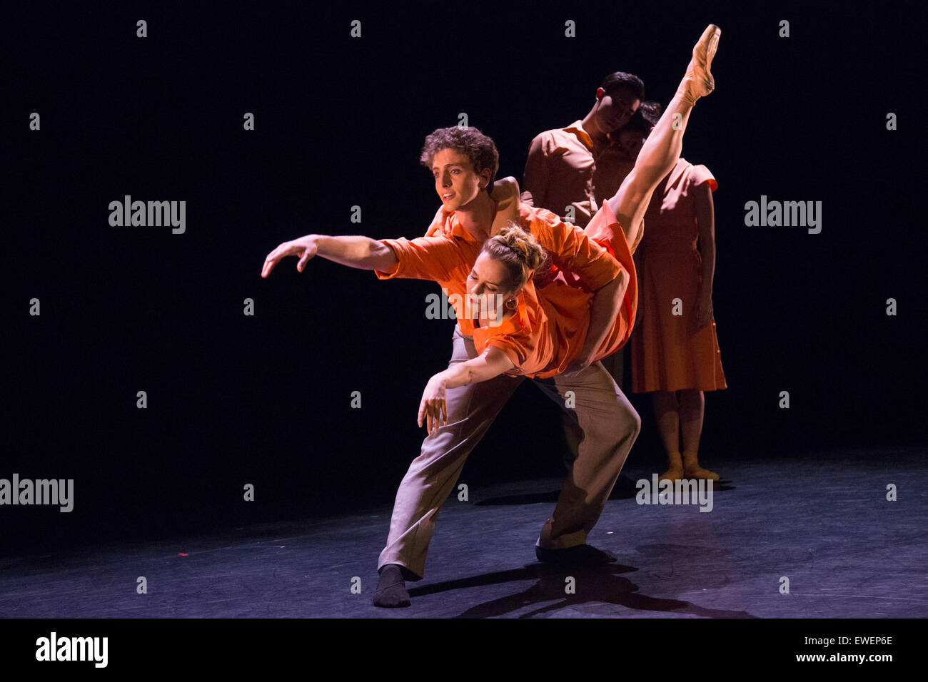 Pictured: Fractured Memory choreographed by Max Westewll with Laurretta ...