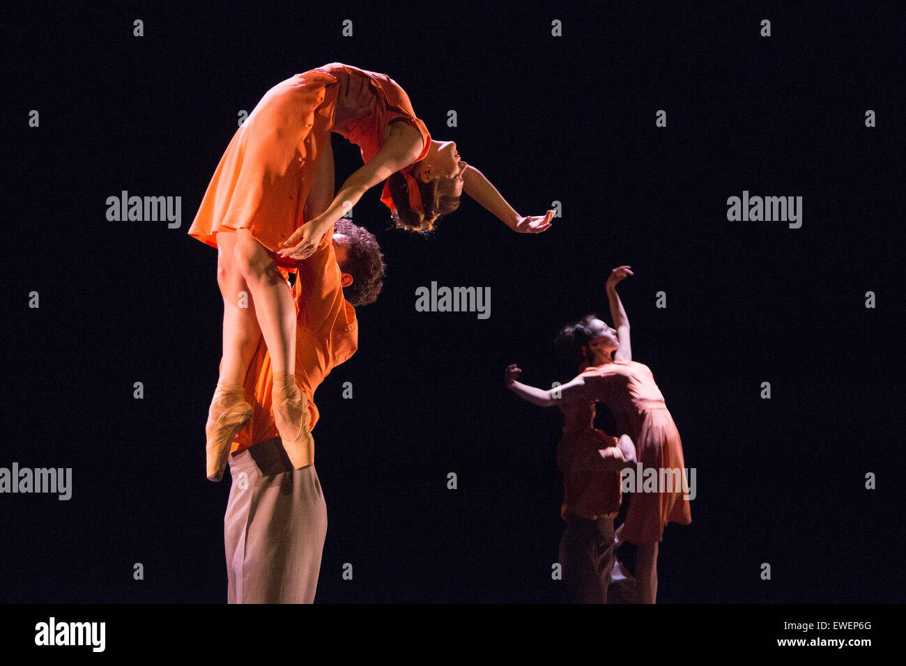 Pictured: Fractured Memory choreographed by Max Westewll with Laurretta ...