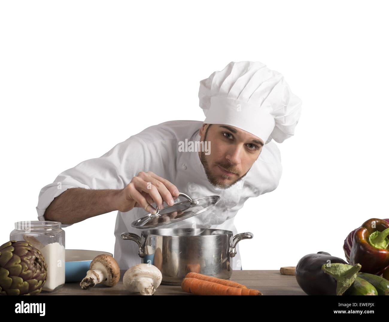 Chef will delight Stock Photo - Alamy