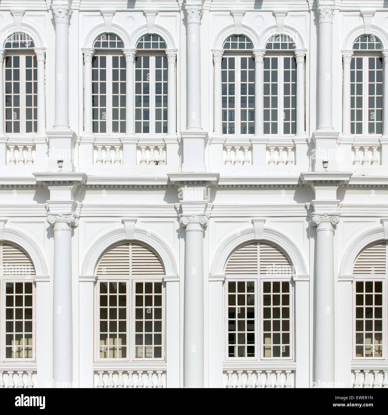Architecture background. City Hall in George Town, Malaysia Stock Photo ...