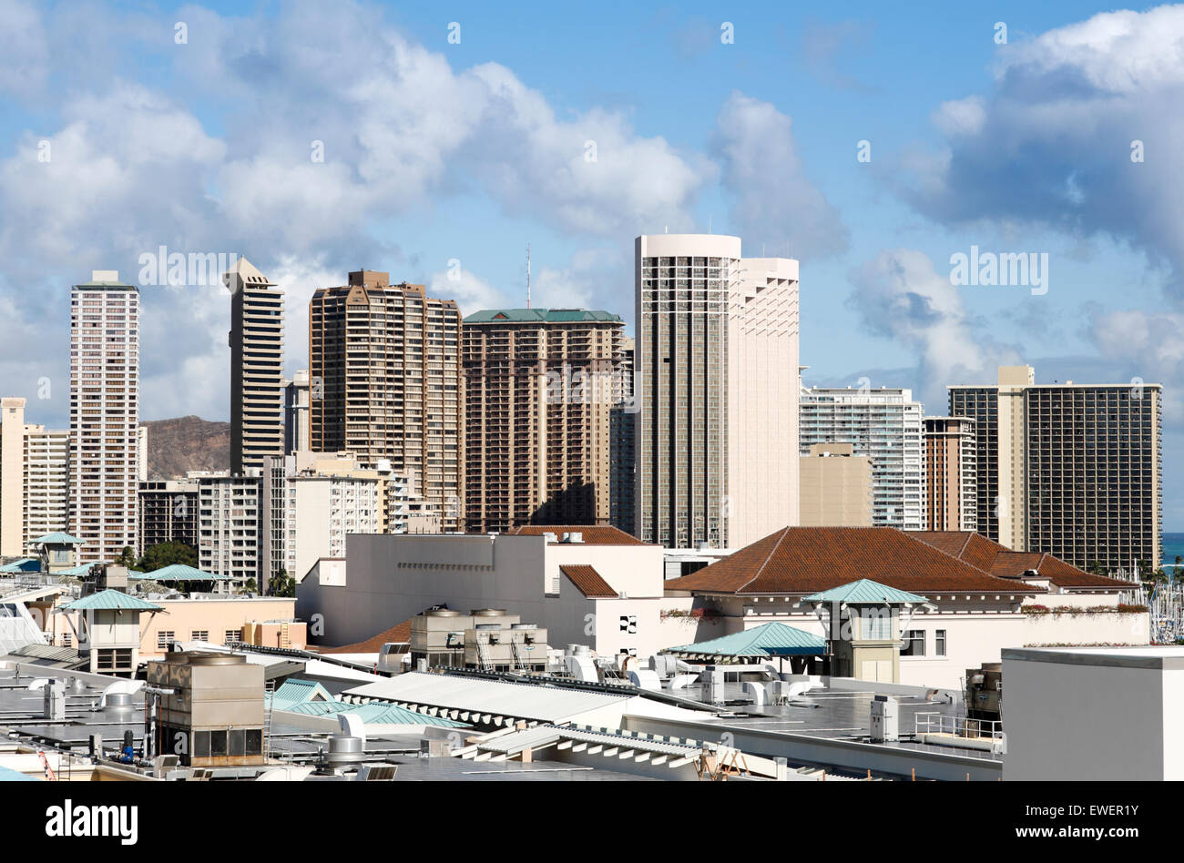 Buildings in honolulu hi-res stock photography and images - Alamy