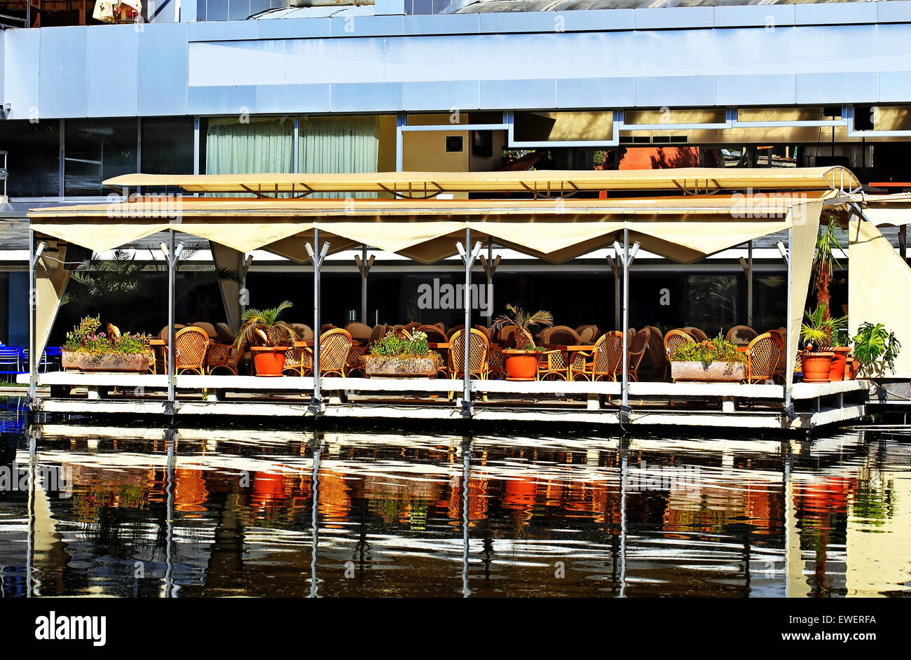 Open air cafe beautiful hi-res stock photography and images - Alamy