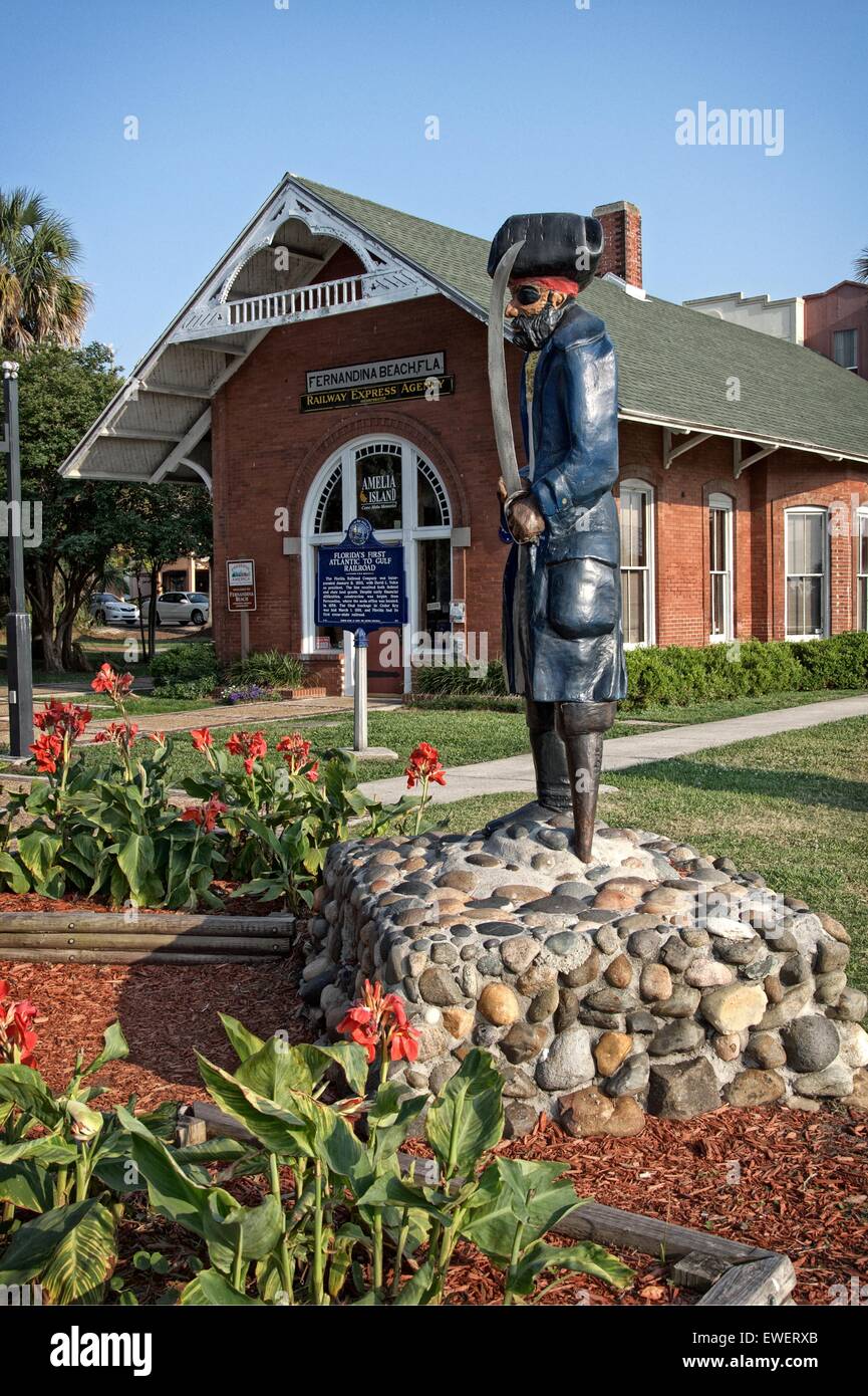 Historic Downtown Fernandina Beach High Resolution Stock Photography ...