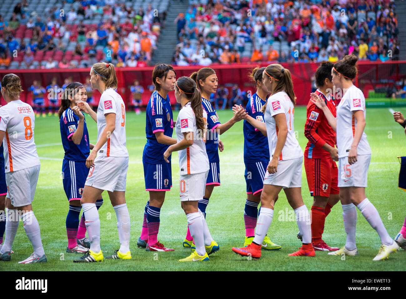 Canada team handshake hi-res stock photography and images - Alamy
