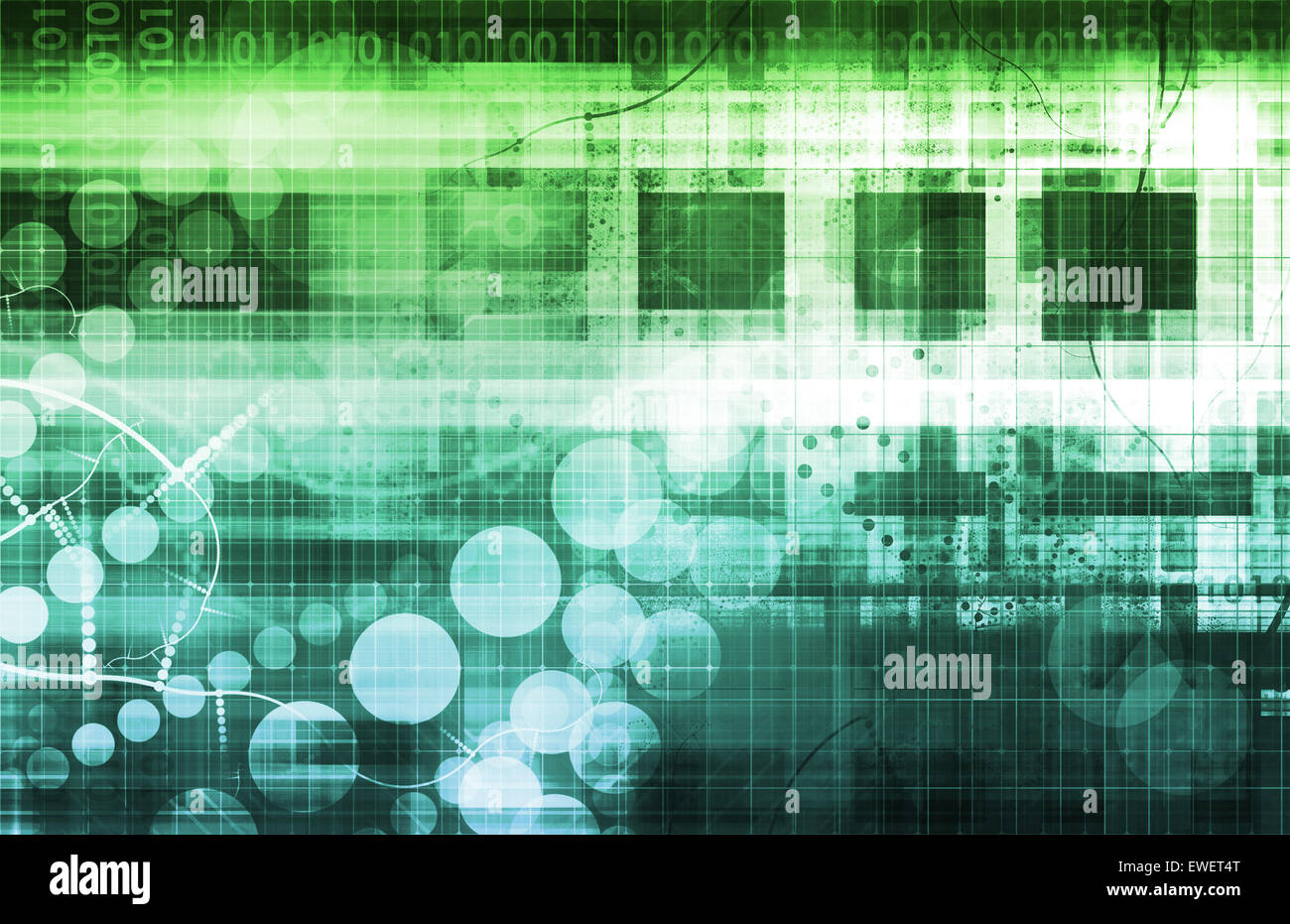 Futuristic City with Metallic Buildings and Skyline Stock Photo - Alamy