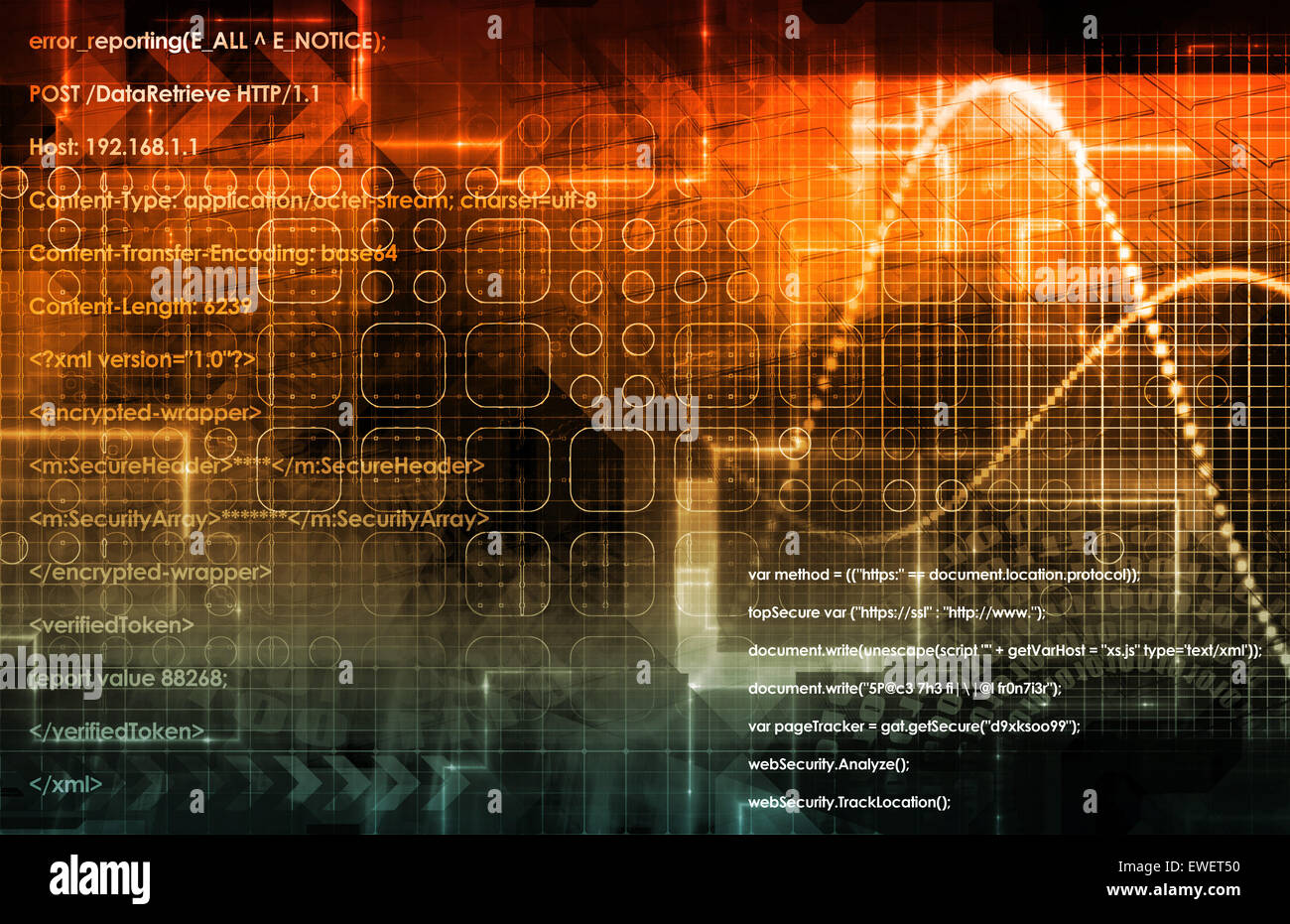 Abstract interlinked hi-res stock photography and images - Alamy