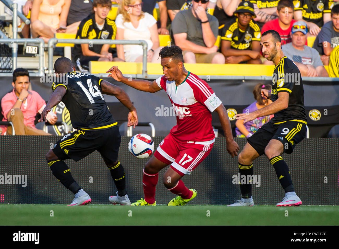 Columbus, Ohio, USA. 24th June, 2015. Columbus Crew SC defender Waylon ...