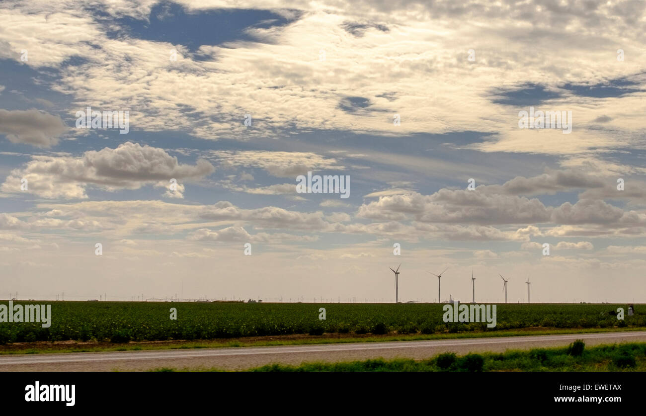 Roadside wind turbines hi-res stock photography and images - Alamy