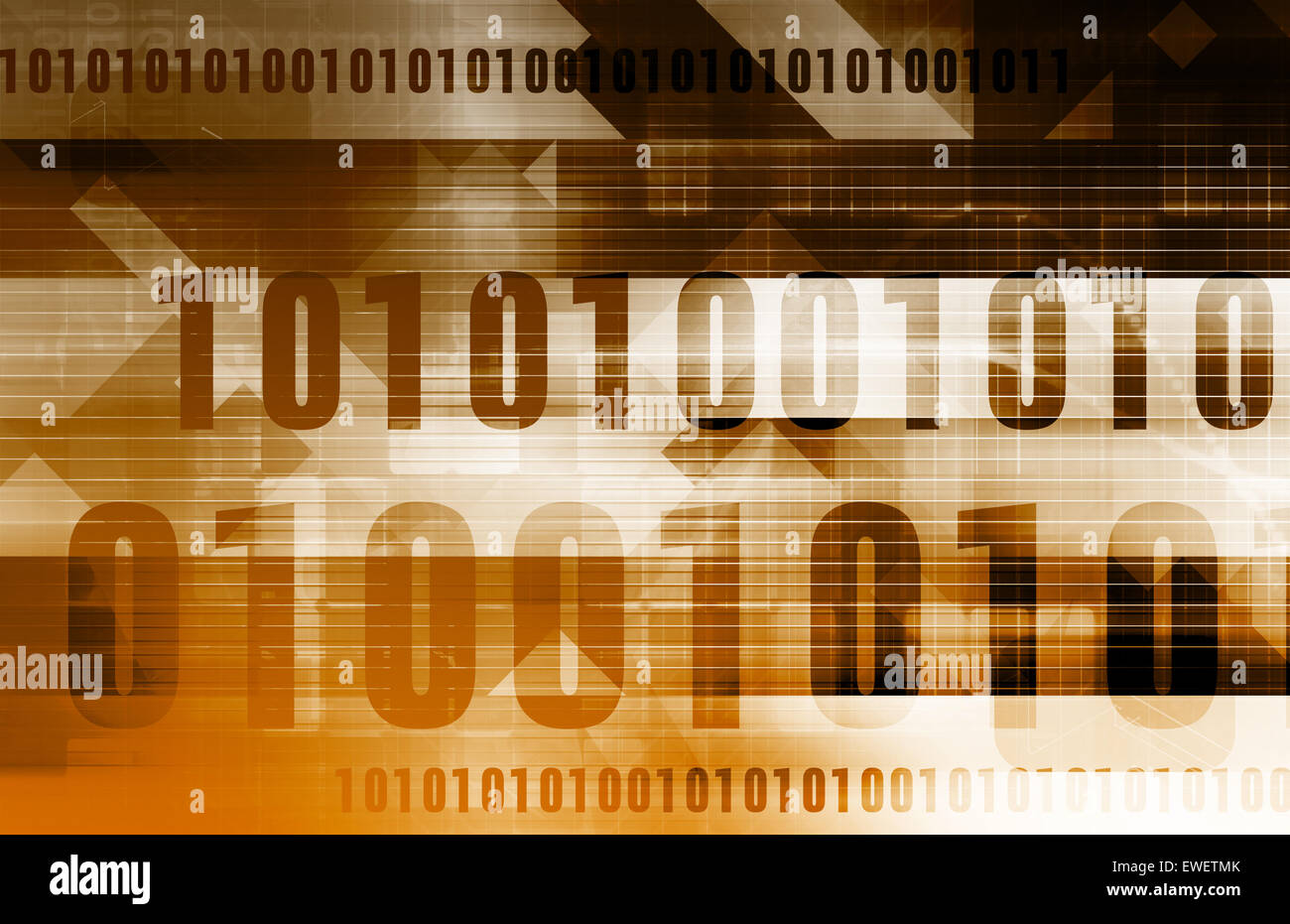 Internet Concept with Multiple Data Channels Art Stock Photo - Alamy