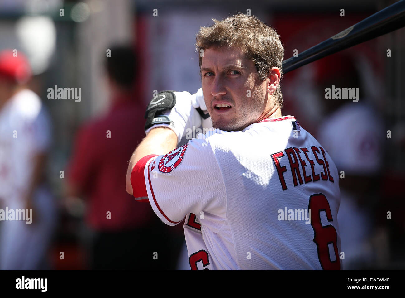 Houston los angeles angels mlb angel stadium hi-res stock photography ...