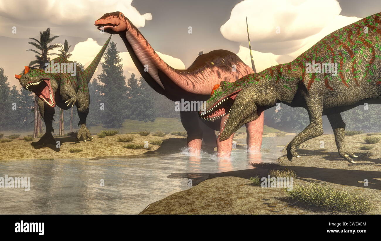 Allosaurus Vs Apatosaurus