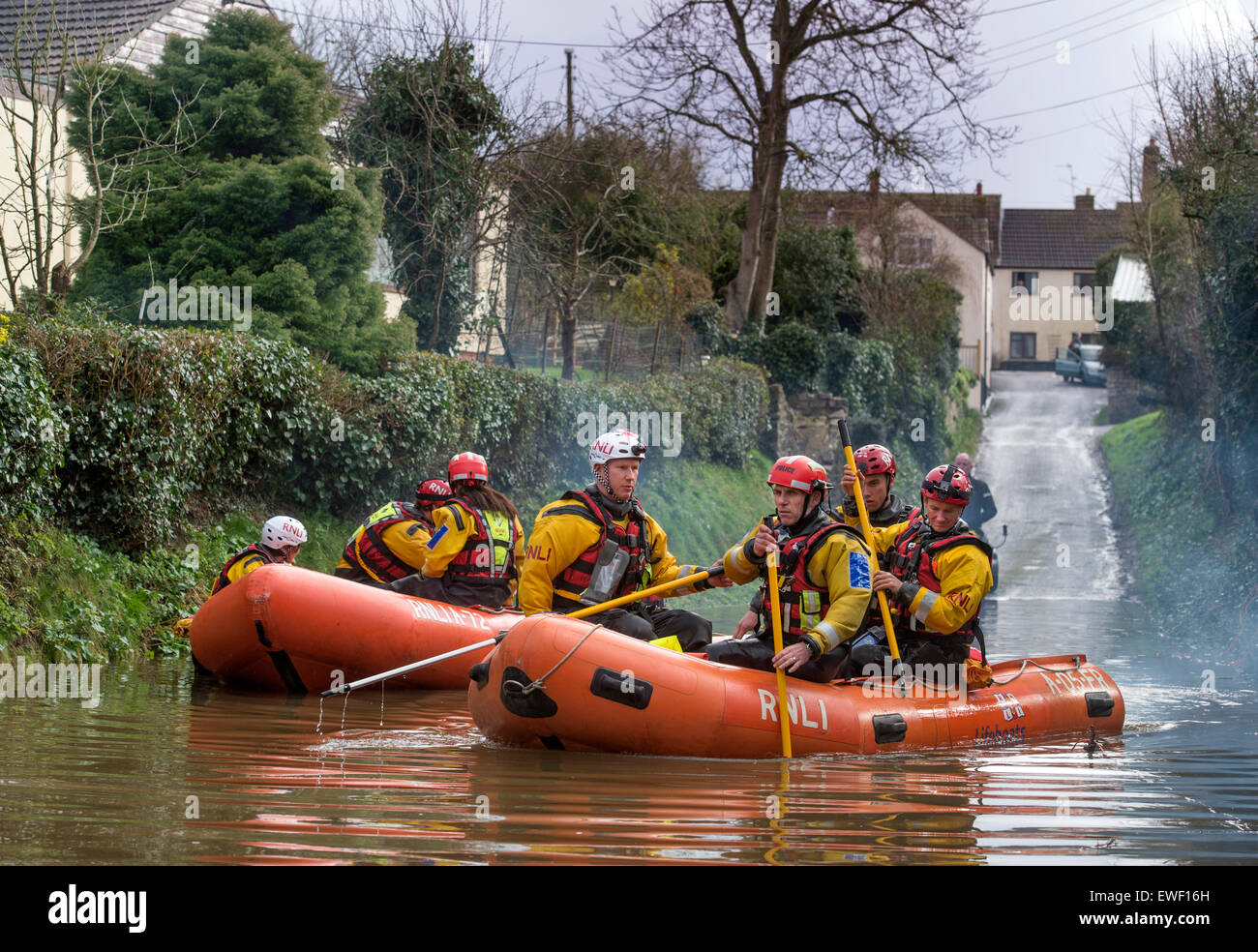2014 somerset flooding farm hi-res stock photography and images - Alamy