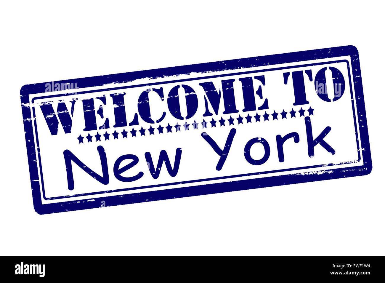 Welcome new york hi-res stock photography and images - Alamy