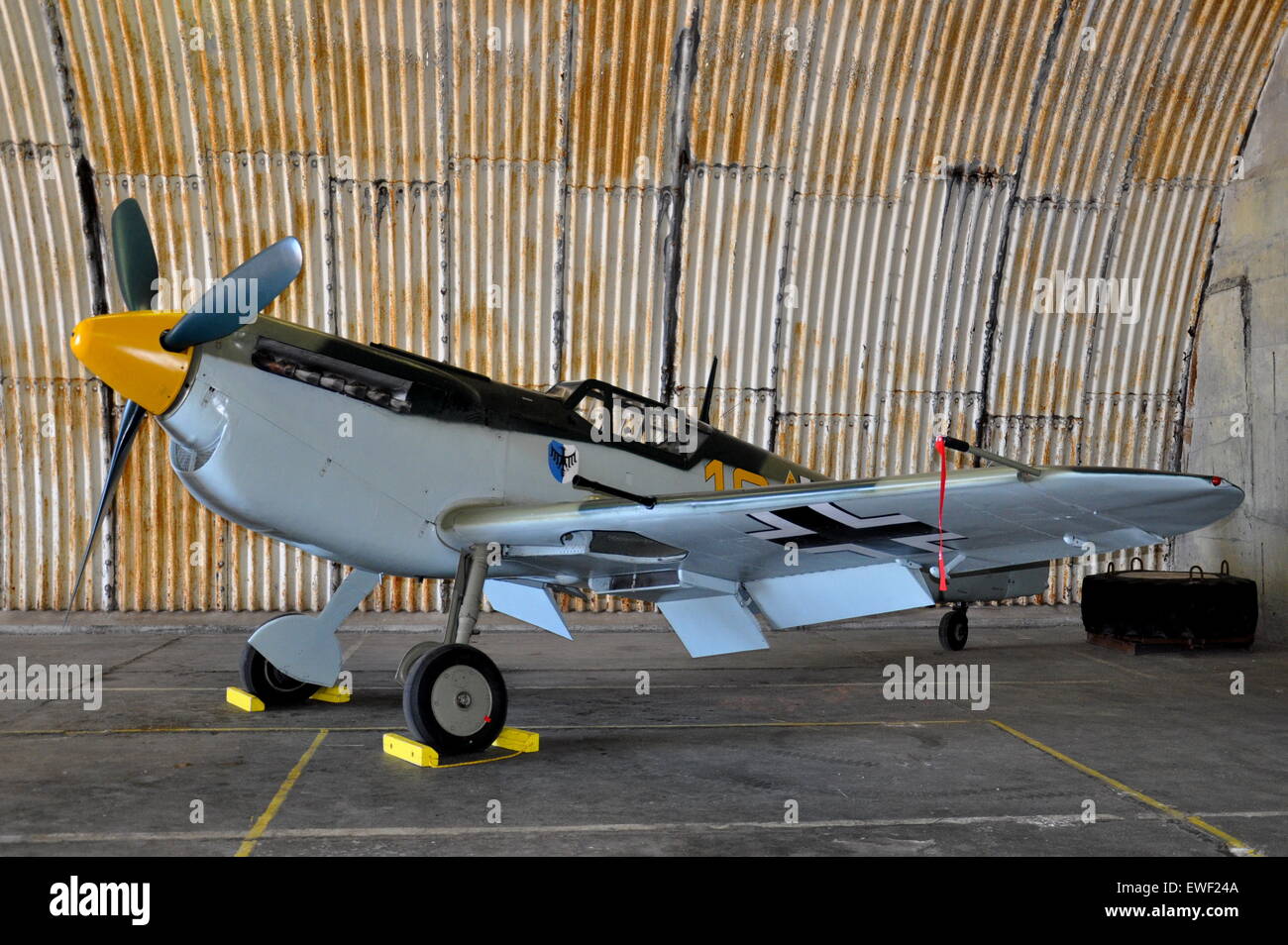 aircraft, airplane, fighter, Messerschmitt, Me-109, Pardubice, airports ...
