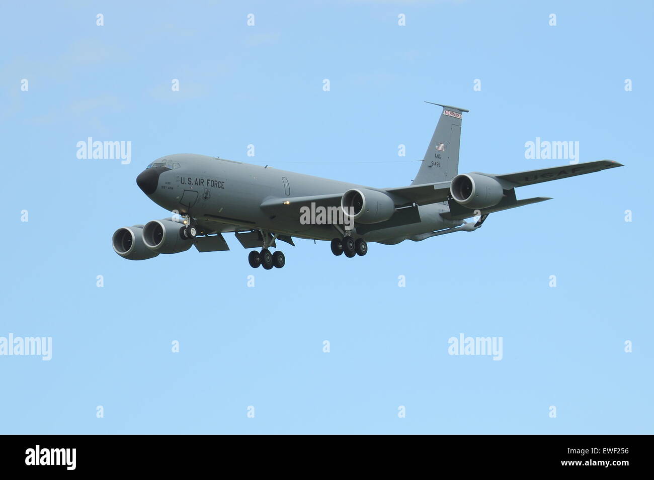 airplane, aircraft, tanker, Stratotanker, Boeing KC-135, USAF Stock ...