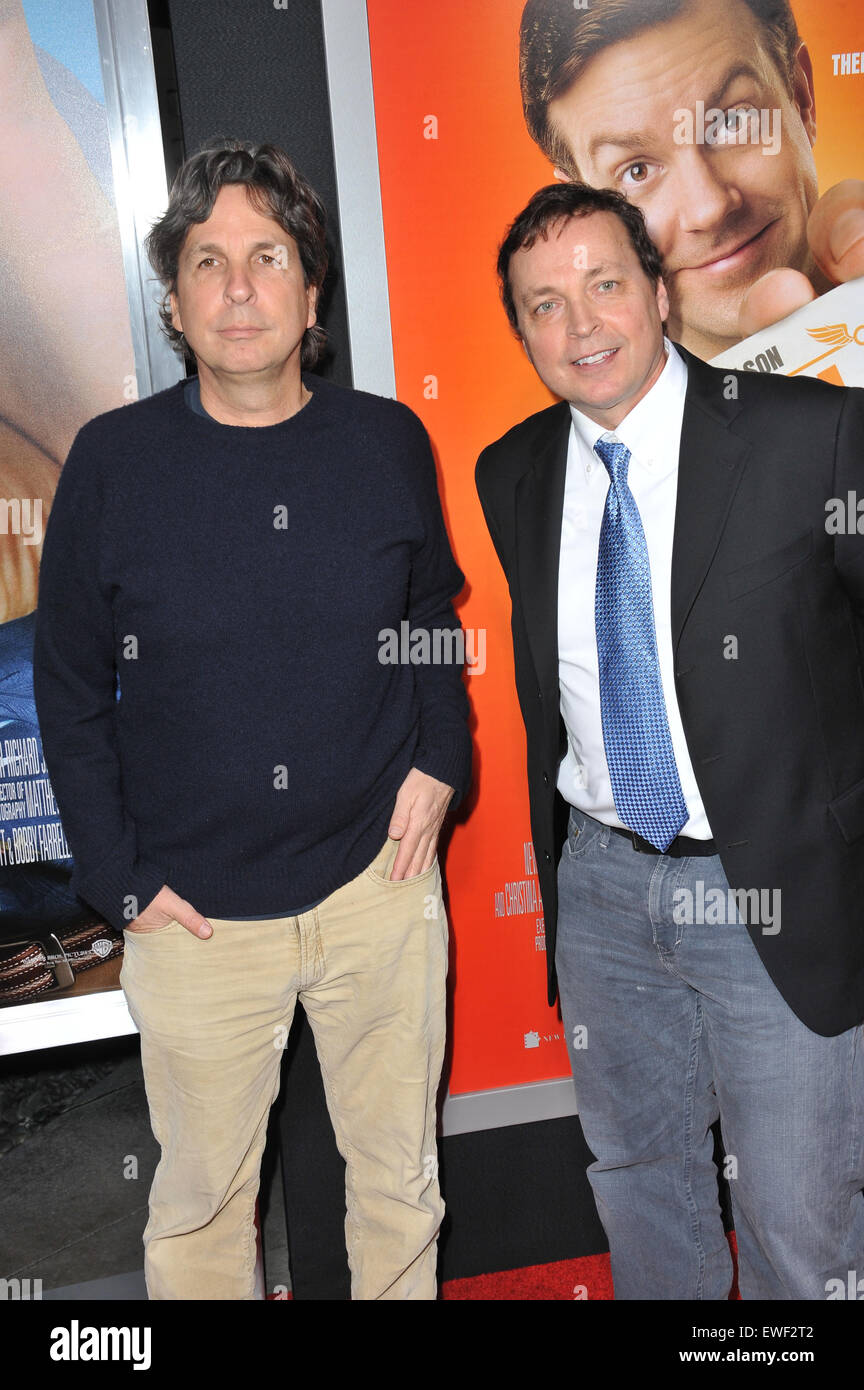 LOS ANGELES, CA - FEBRUARY 23, 2011: Peter Farrelly (left) & Bobby ...