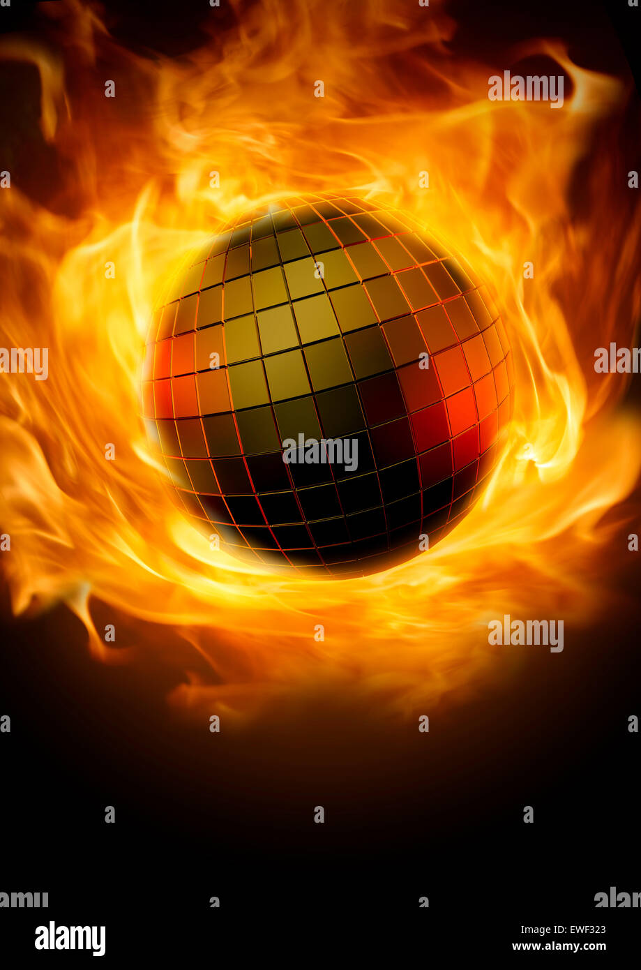 Fiery ball hi-res stock photography and images - Alamy