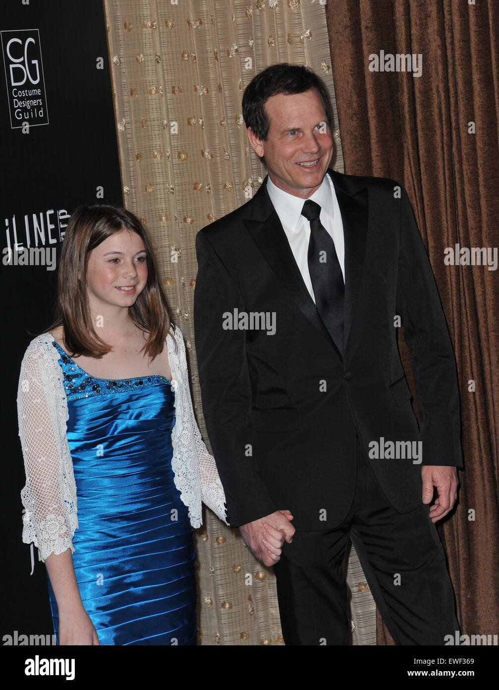 LOS ANGELES, CA - FEBRUARY 22, 2011: Bill Paxton & daughter Lydia at ...