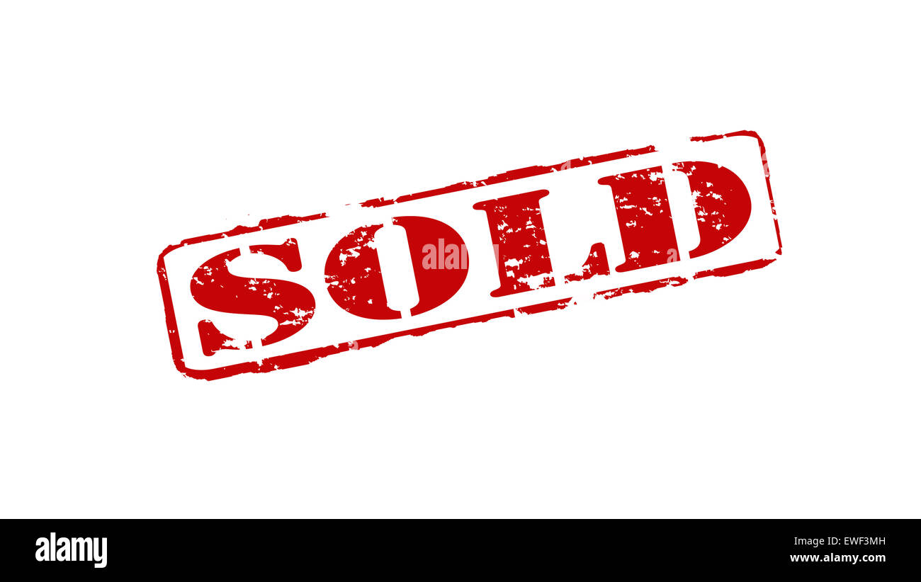 Sold stamps hi-res stock photography and images - Alamy