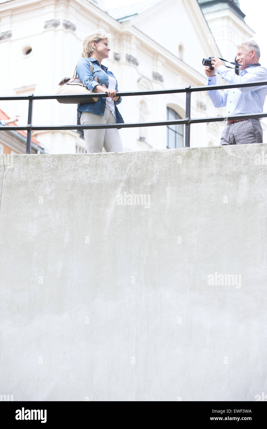 Woman railing hi-res stock photography and images - Alamy