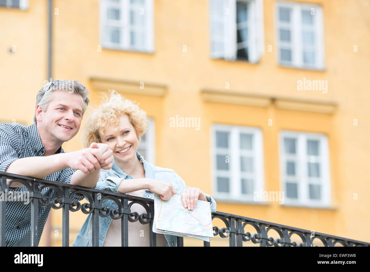 Man Leaning Against Railing High Resolution Stock Photography and ...