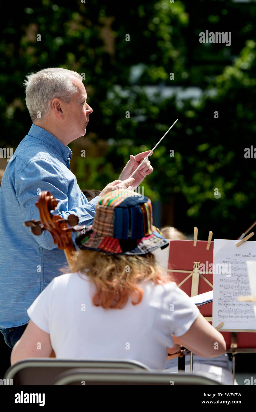 The University of Warwick String Orchestra, UK Stock Photo - Alamy