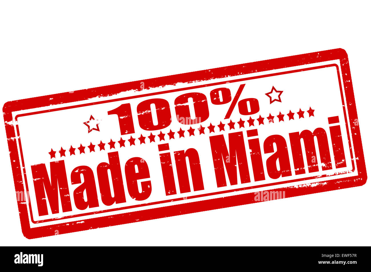 Miami stamp hi-res stock photography and images - Alamy