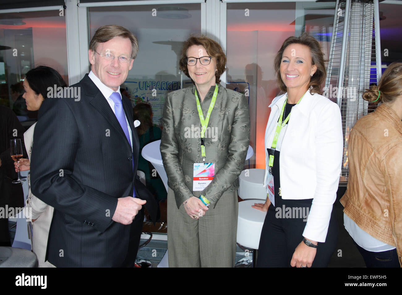 MUNICH/GERMANY - JUNE 22: (l-r) Prof. Dr. Martin Plendl (Deloitte ...