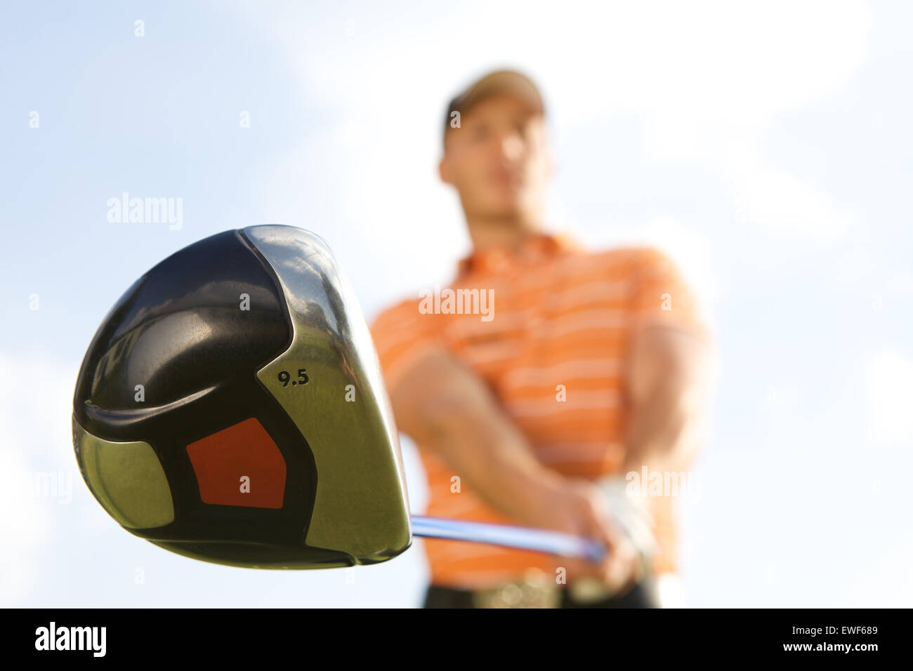 Person playing golf hi-res stock photography and images - Alamy