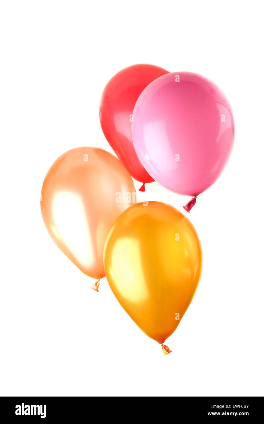 Balloon on white background Stock Photo - Alamy