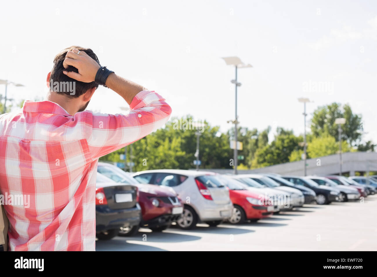 Back view man hands behind his hi-res stock photography and images - Alamy