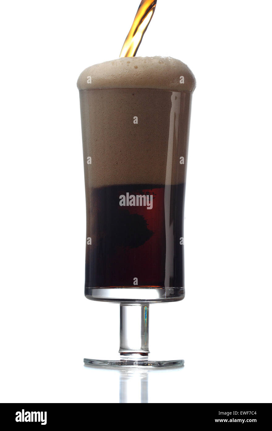 Pitcher of beer - close-up Stock Photo - Alamy