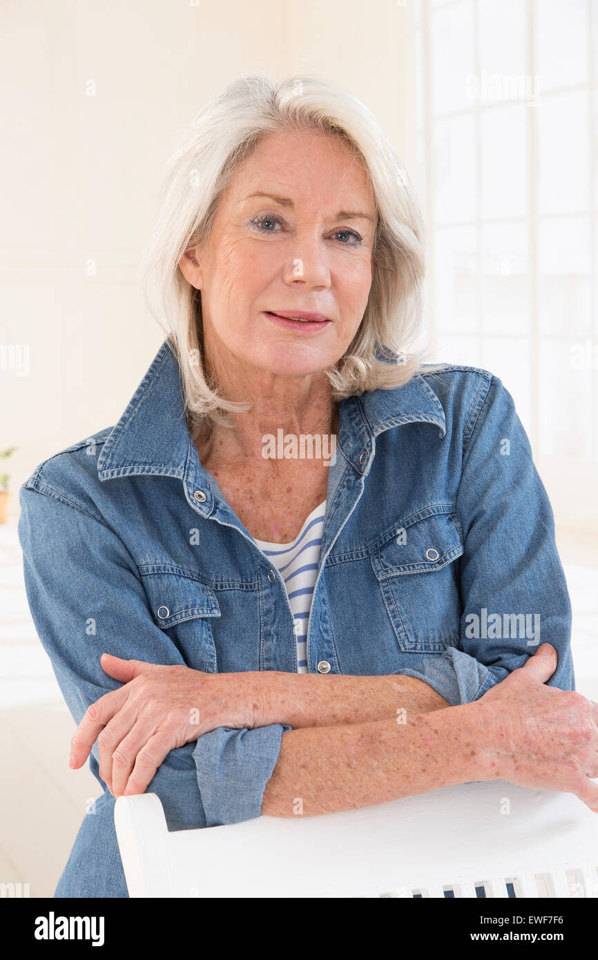 PORTRAIT OF A SENIOR Stock Photo - Alamy