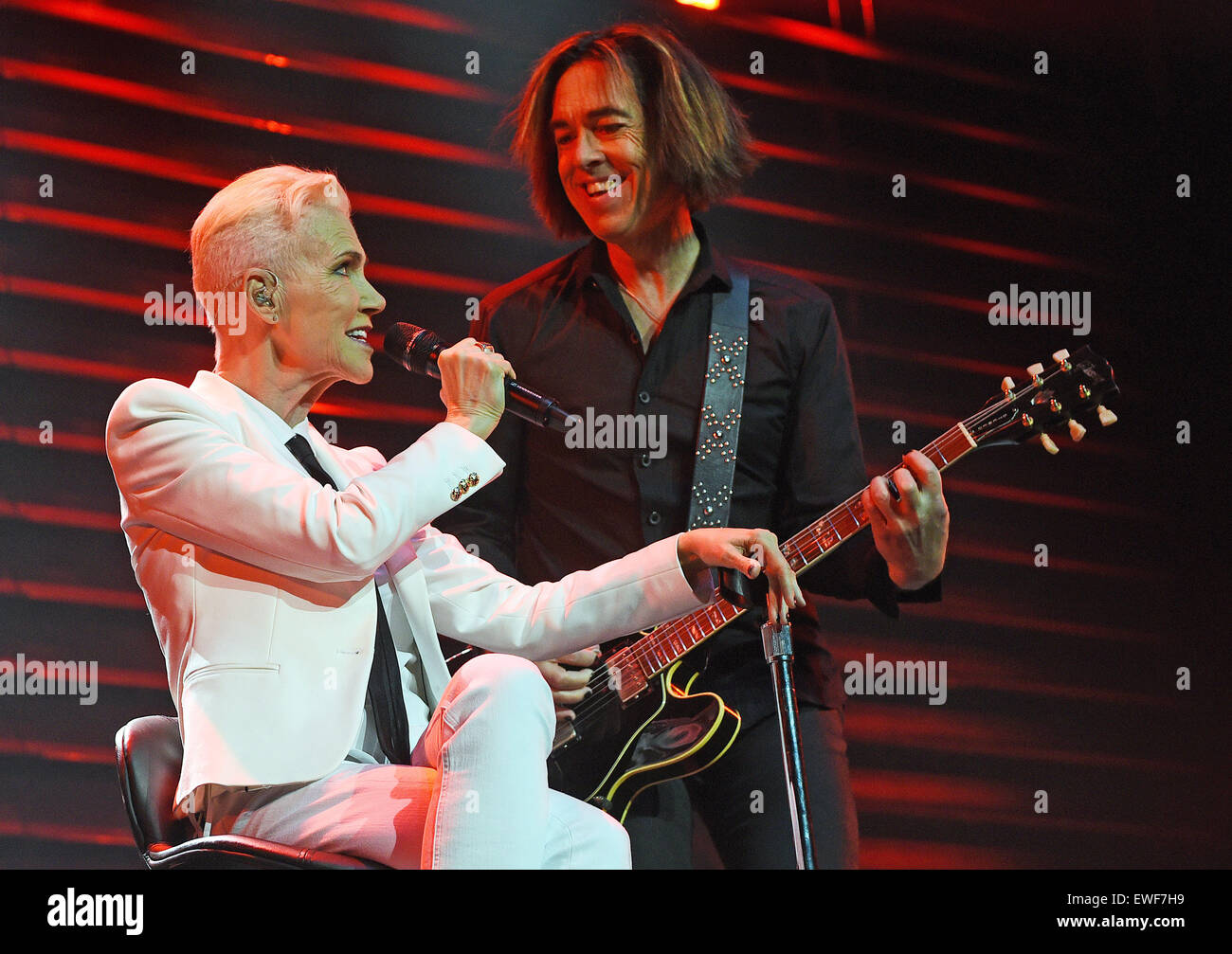 Marie fredriksson per gessle roxette hi-res stock photography and ...