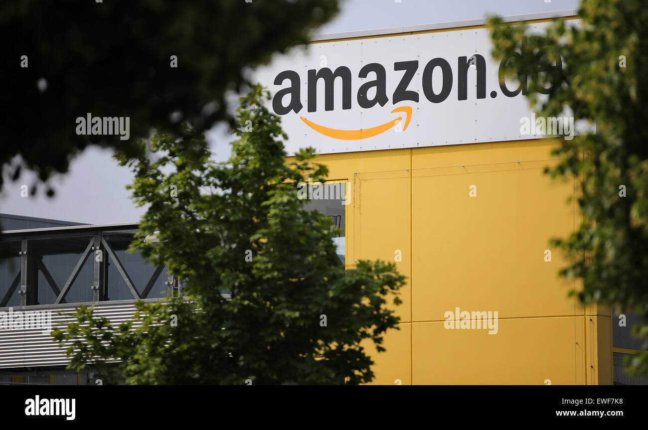 Leipzig, Germany. 25th June, 2015. The Amazon facility in Leipzig ...