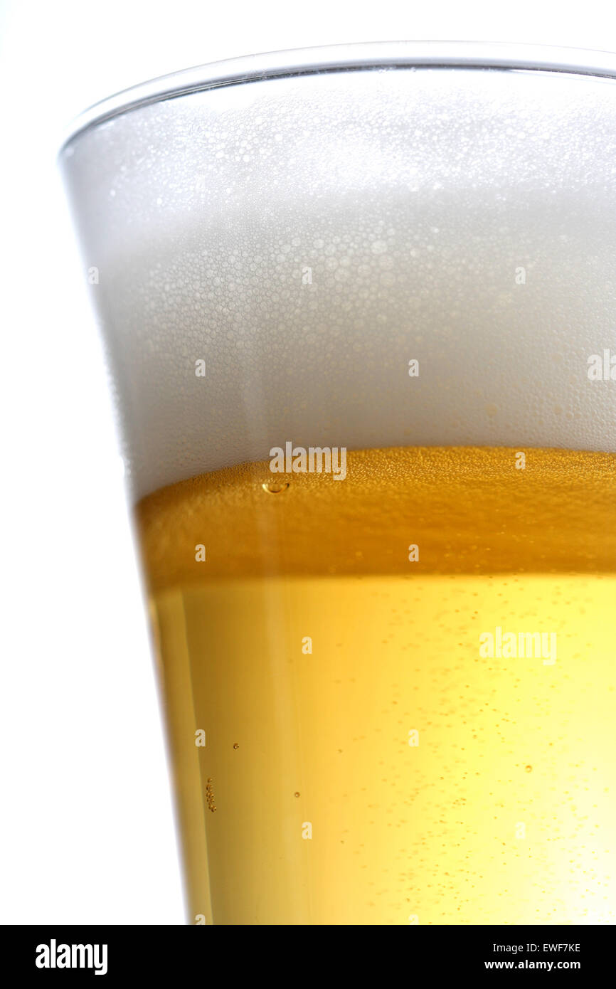Pitcher of beer - close-up Stock Photo - Alamy