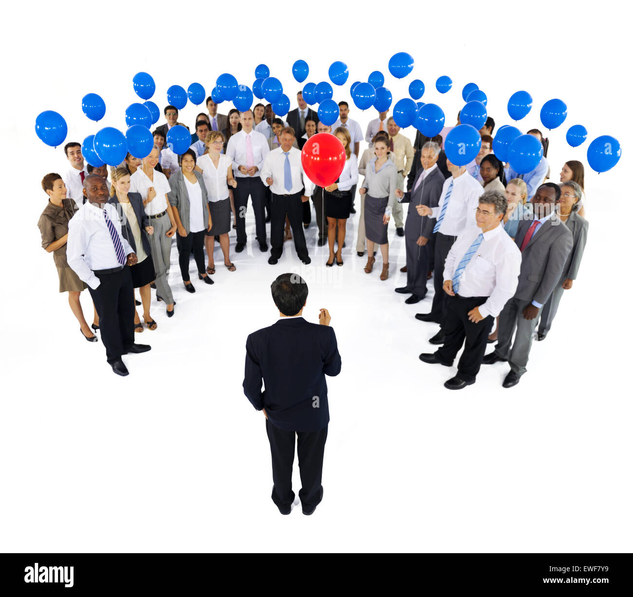 Business Meeting Balloon Seminar Conference Team Stock Photo - Alamy
