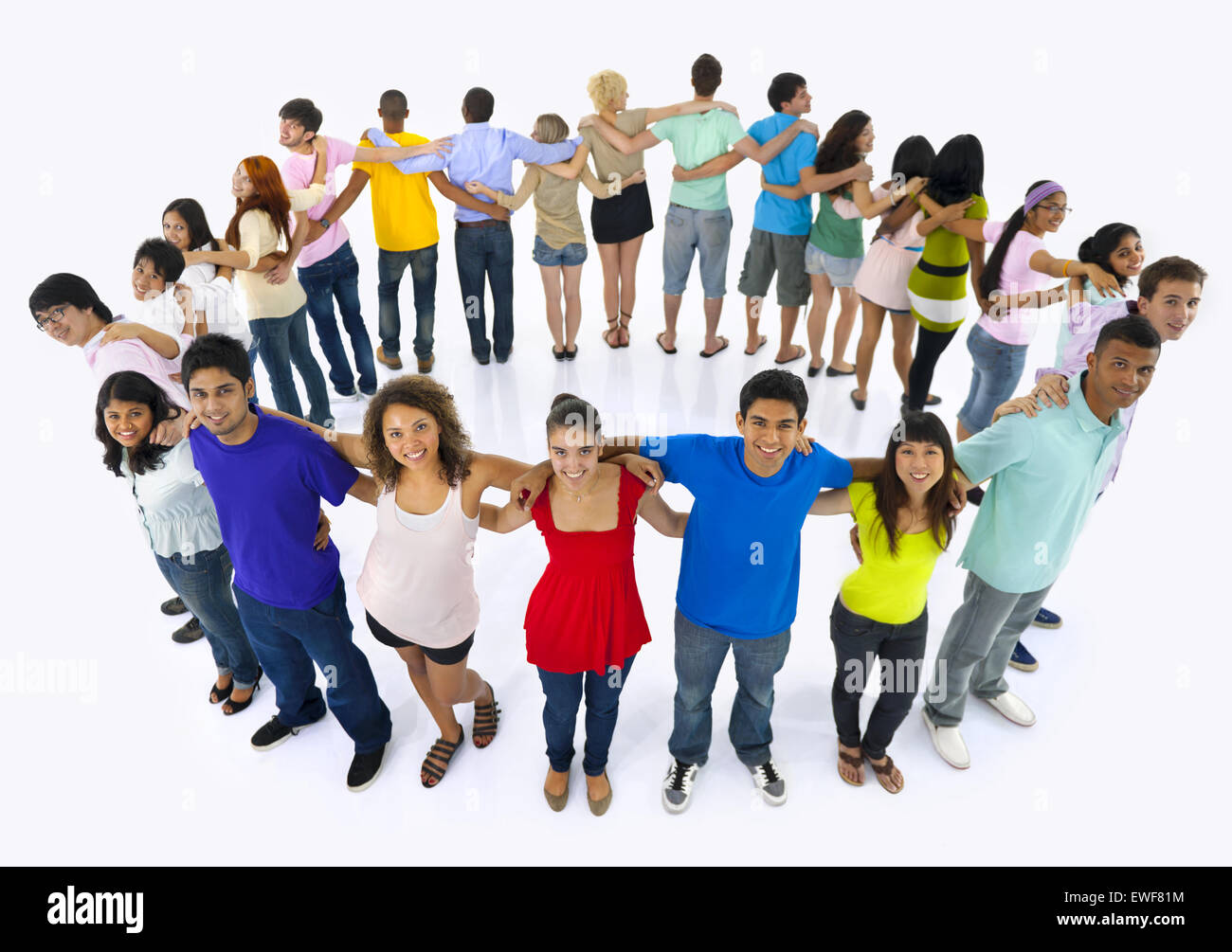 Friend Friendship Togetherness Unity Variation Stock Photo - Alamy