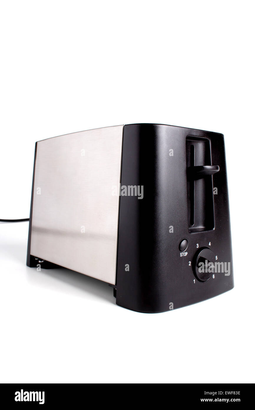 Close-up of toaster on white background Stock Photo - Alamy