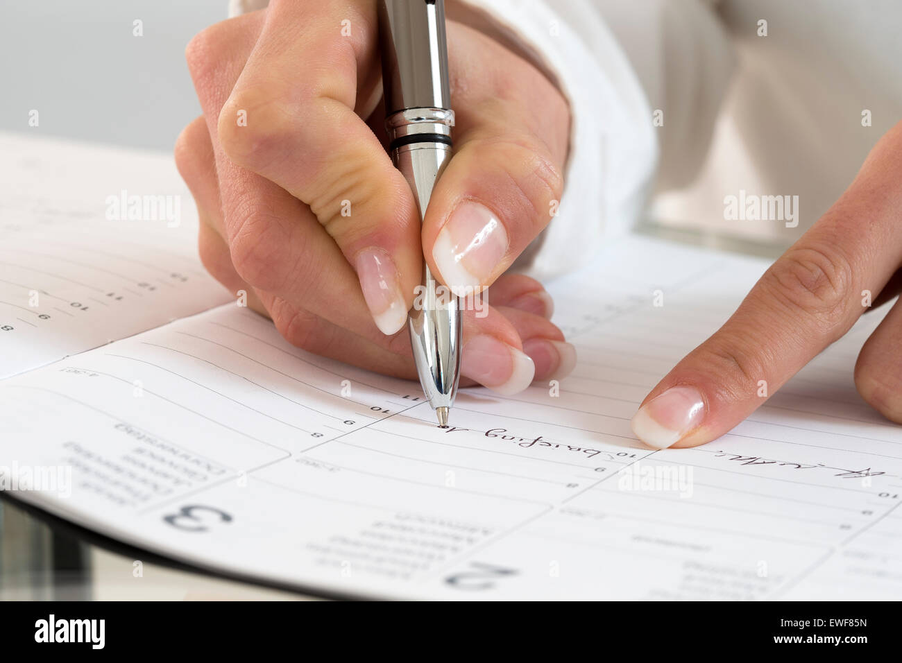 Diary interior hi-res stock photography and images - Alamy