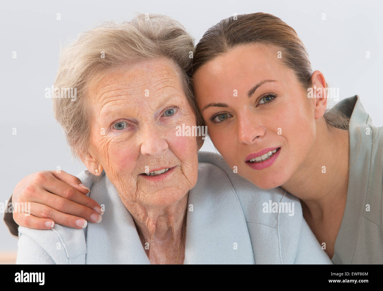ELDERLY PERSON INDOORS Stock Photo - Alamy